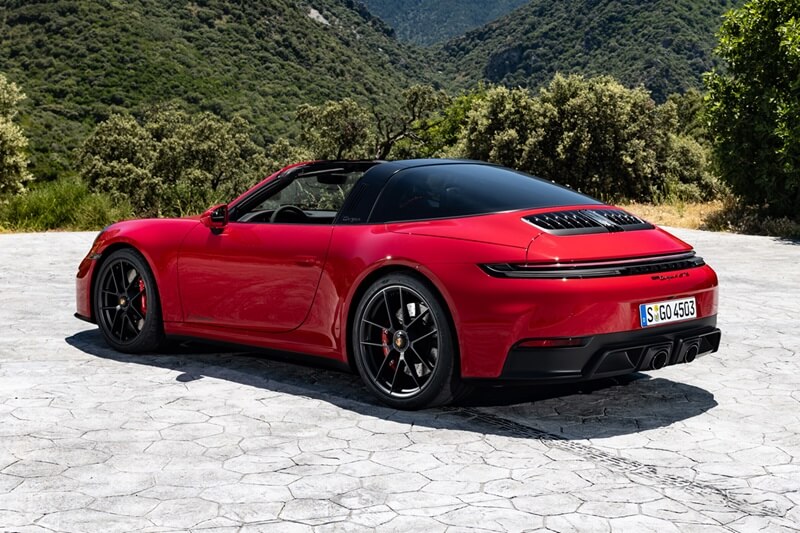 Nouvelle Porsche 911 Targa 2026 et générations précédentes - Autotijd